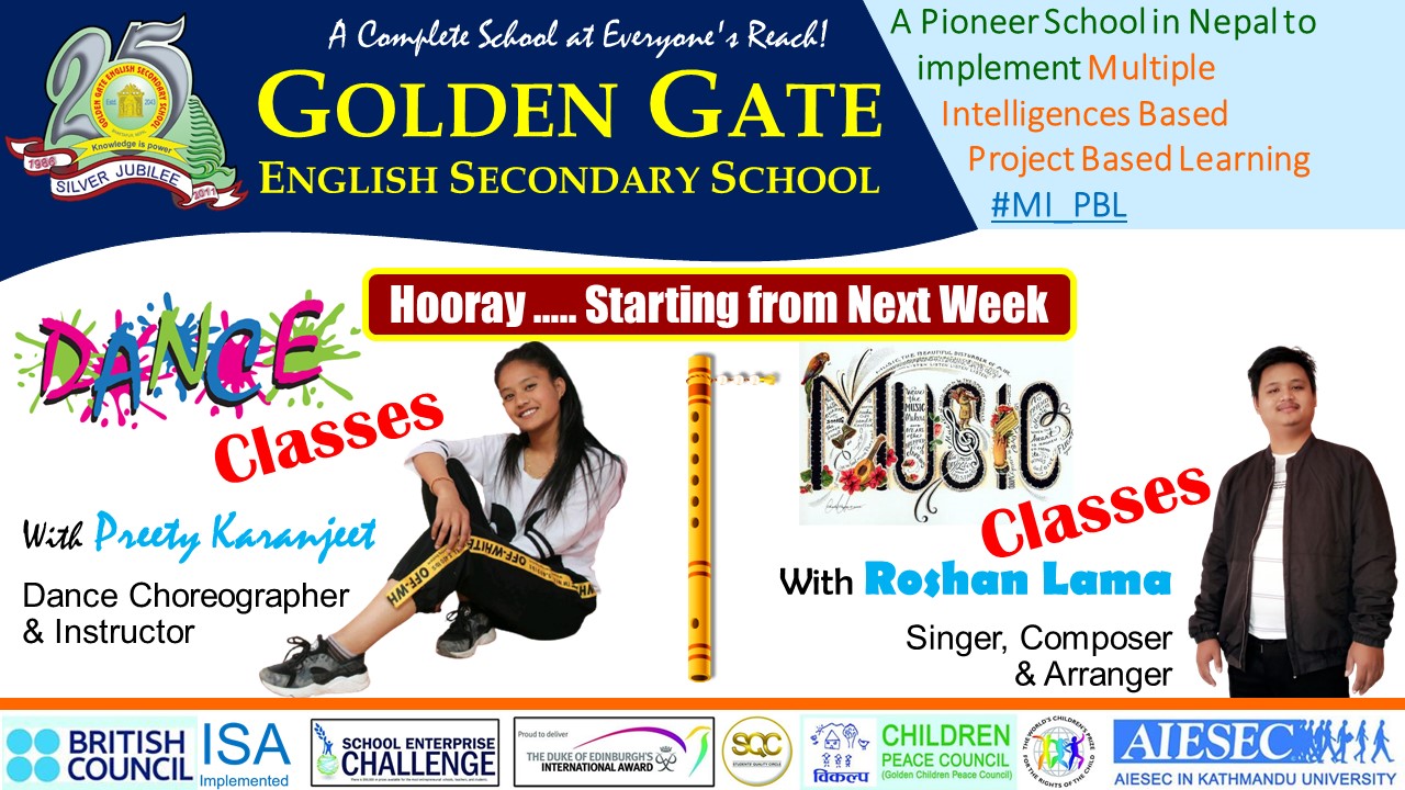 Dance & Music Classes to Resume - Official Website of Golden Gate ...